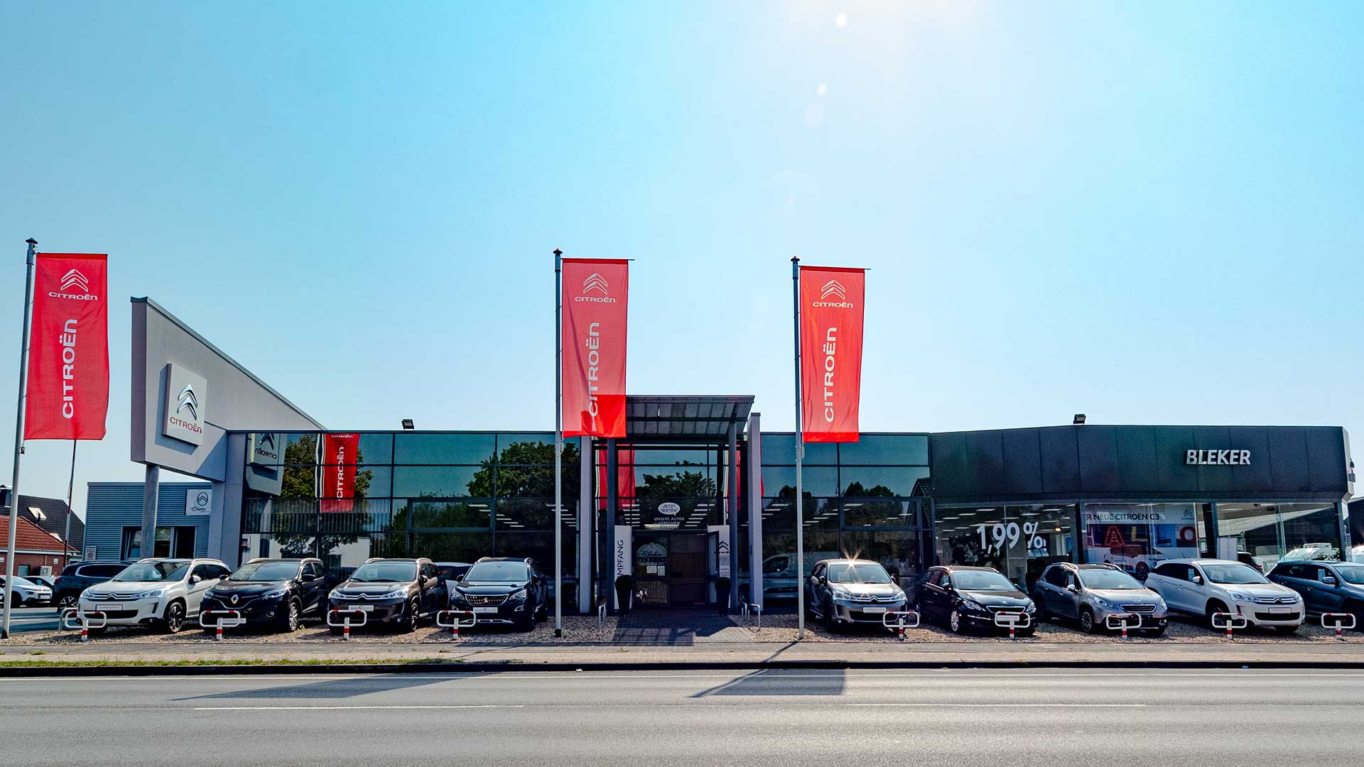 Autohäuser & KFZ-Werkstätten der Bleker Gruppe